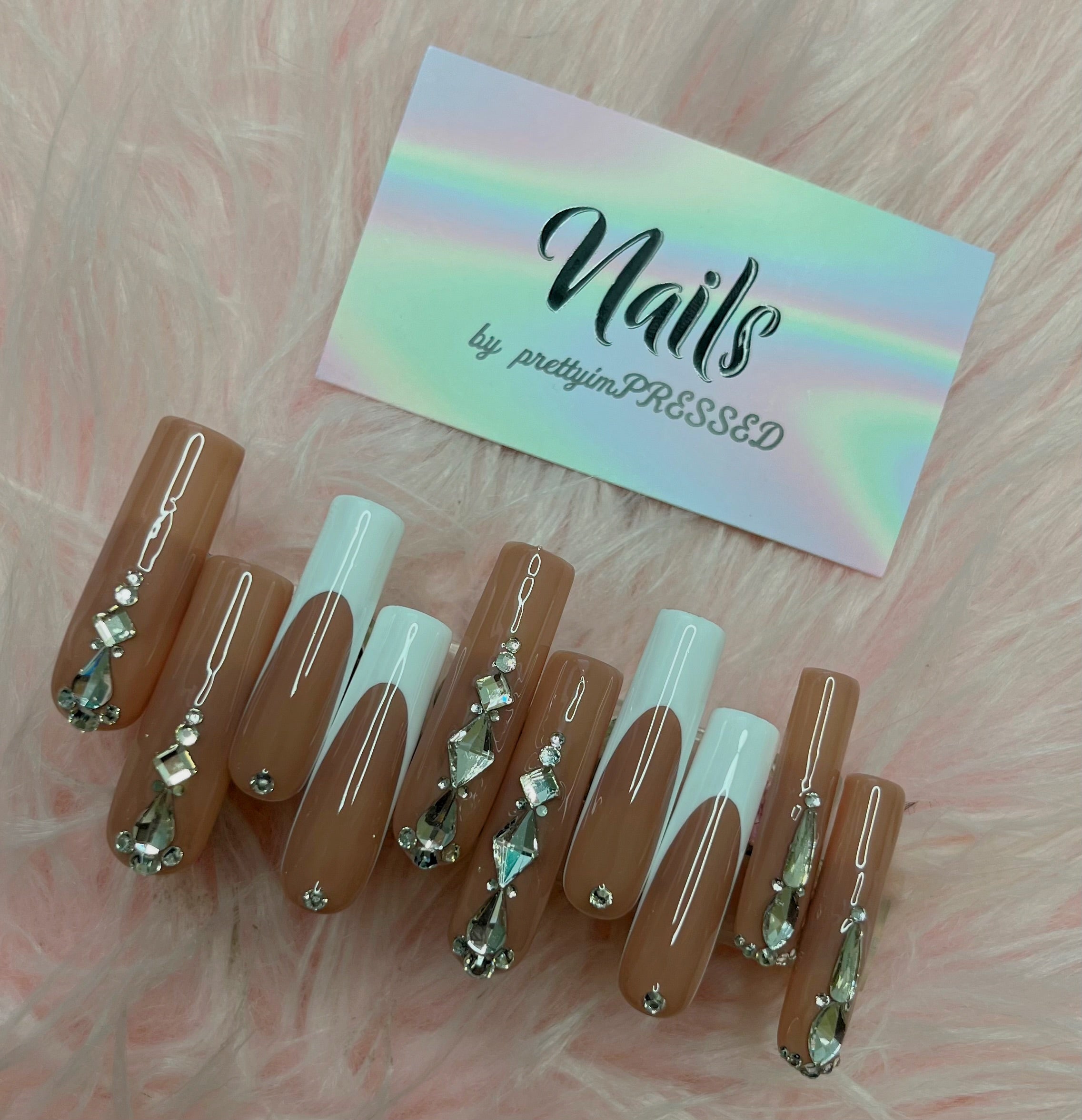 Natural Gem/French Tip – prettyimpressedd